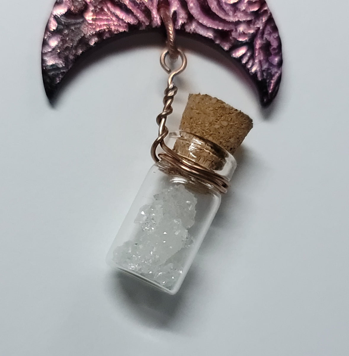 Blushing Moon Dust Moon Phase Suncatcher Wall Hanging – The Wacky Wanderers