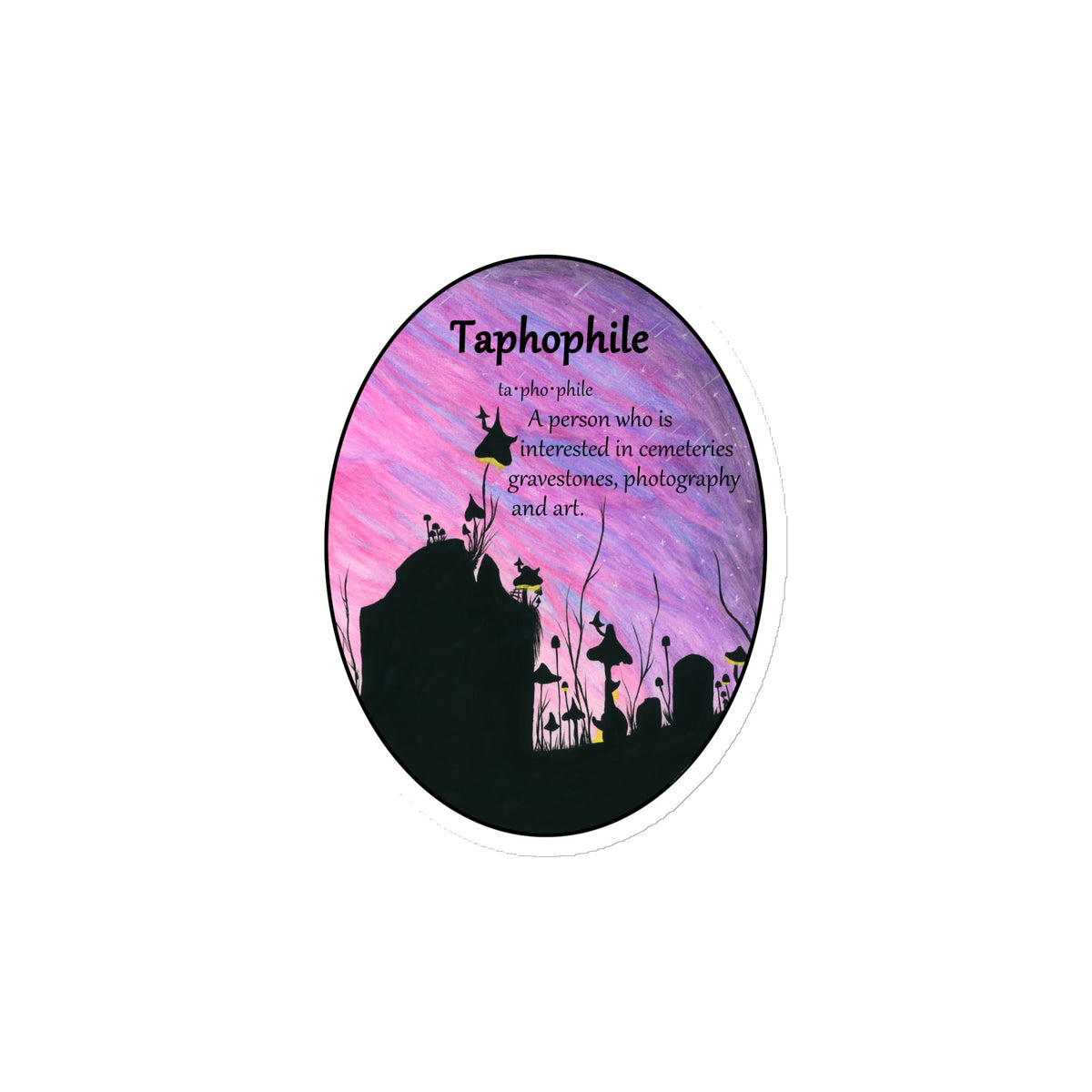 ERG Taphophile 05 Magnet – The Wacky Wanderers