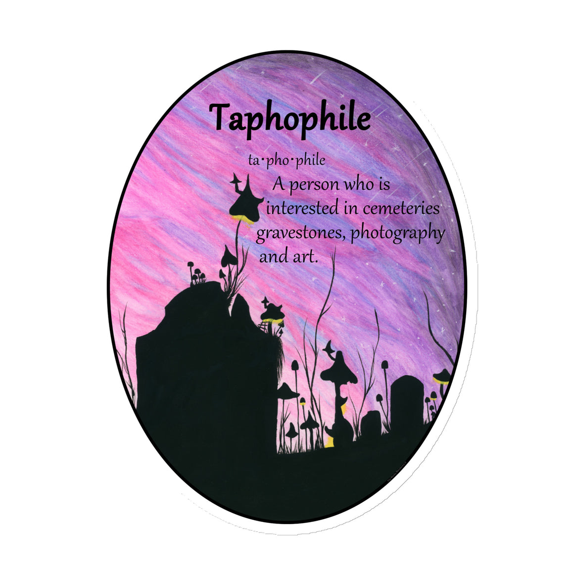 ERG Taphophile 05 Magnet – The Wacky Wanderers